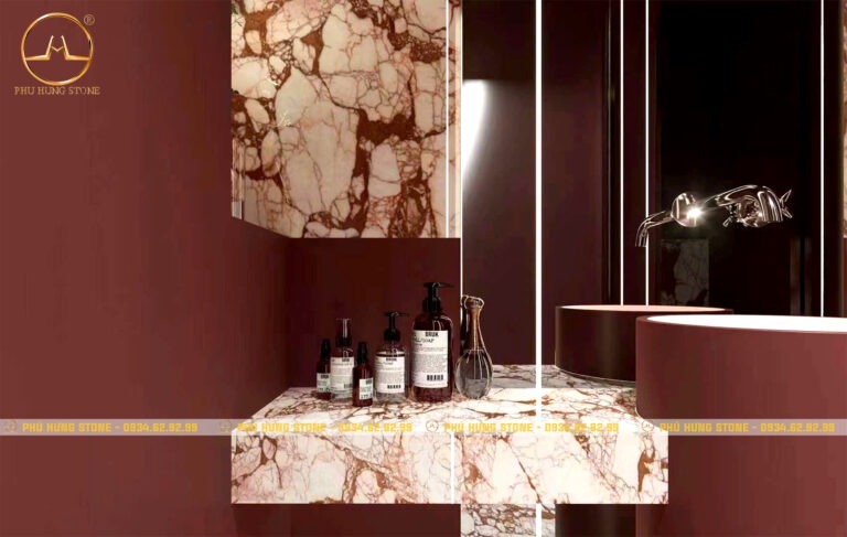 Đá Marble Calacatta Red - PHÚ HƯNG STONE