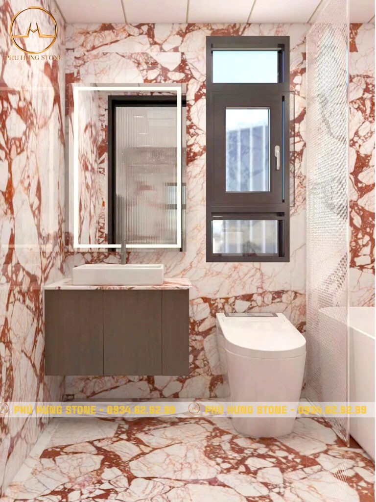 Đá Marble Calacatta Red - PHÚ HƯNG STONE