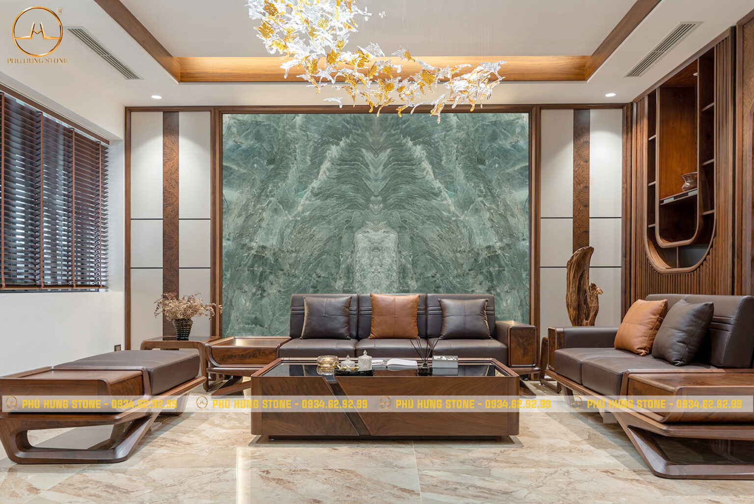 Đá Quartz Mystic Zed Green - PHÚ HƯNG STONE