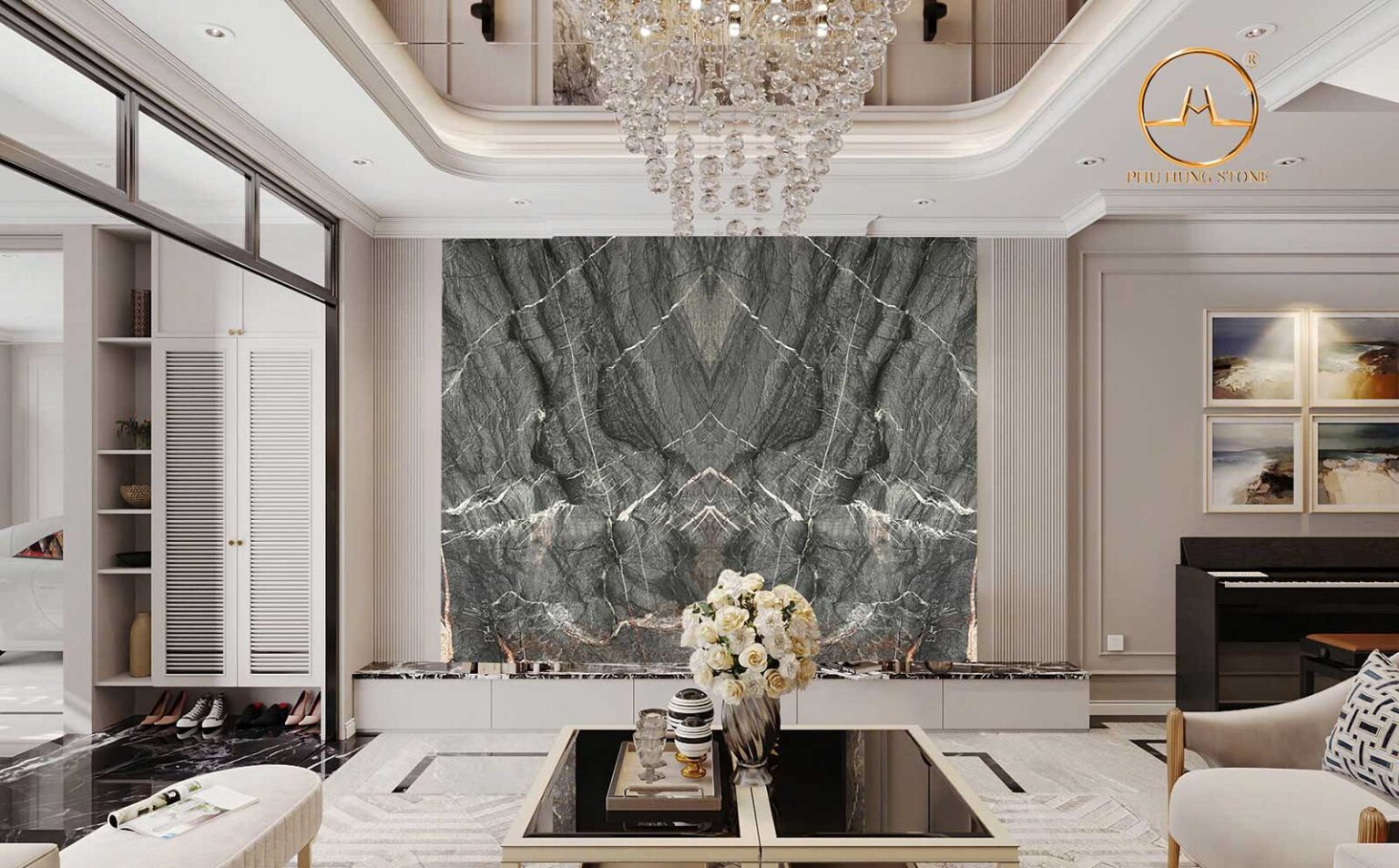 Đá thạch anh đen - Giá bán + TOP 05 mẫu đẹp nhất