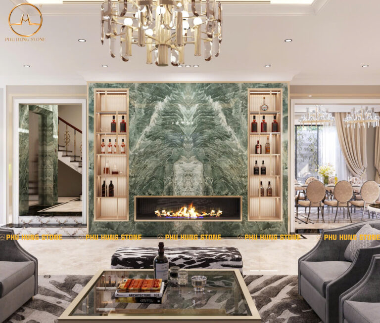 Đá Quartz Mystic Zed Green - PHÚ HƯNG STONE