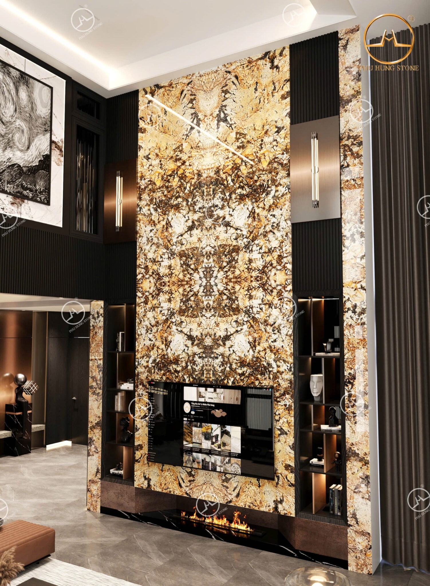 Granite Splendour Gold - PHÚ HƯNG STONE
